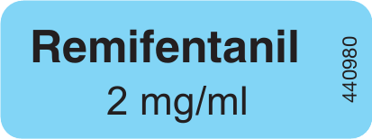 Produkte für Patientensicherheit: Spritzenetiketten 13 x 35 mm