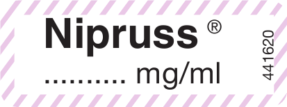 Produkte für Patientensicherheit: Spritzenetiketten 13 x 35 mm