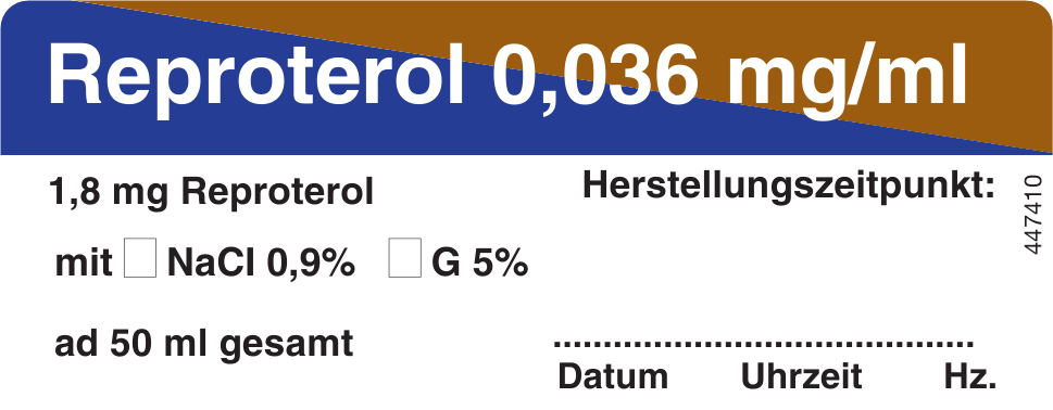 Produkte für Patientensicherheit: Spritzenetiketten 13 x 35 mm